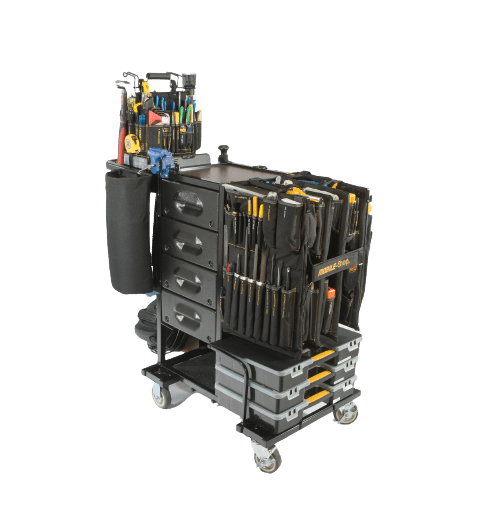 Efficient Maintenance Tool Carts Made in the USA | Mobile-Shop